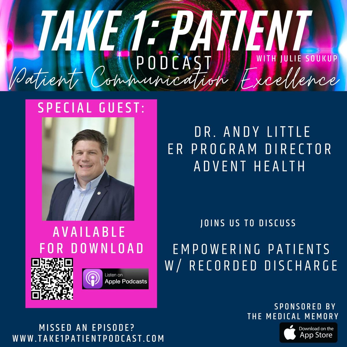 Recording Discharge: Dr. Andy Little